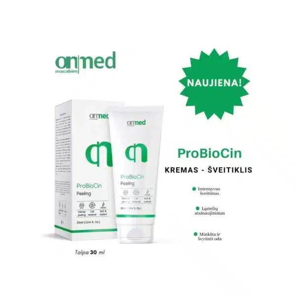 Onmacabim ONMED ProBioCin kremas – šveitiklis, 30ml | Cosvelita.eu